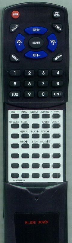 SYMPHONIC 13TVCRMKIII Replacement Remote – Remotes.net