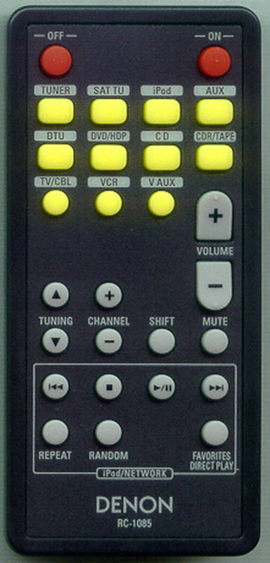 DENON AVR-1708 ZONE 2 Replacement Remote – Remotes.net