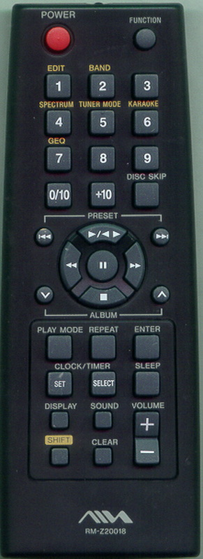 AIWA BMZK1 Replacement Remote – Remotes.net