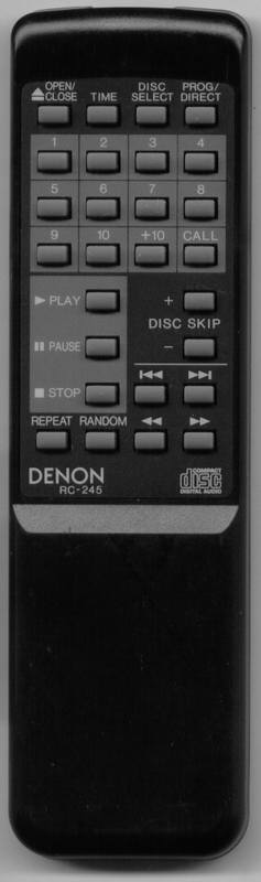 DENON DCM-340 Replacement Remote – Remotes.net
