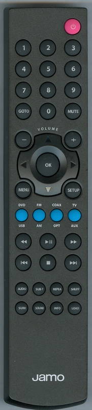 JAMO DMR45 Replacement Remote – Remotes.net