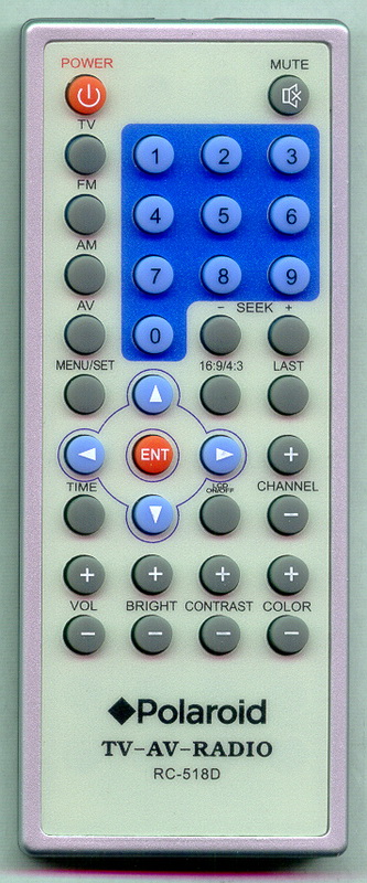 POLAROID FCM0710 Replacement Remote – Remotes.net