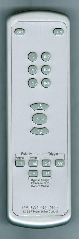 PARASOUND JC2 Replacement Remote – Remotes.net