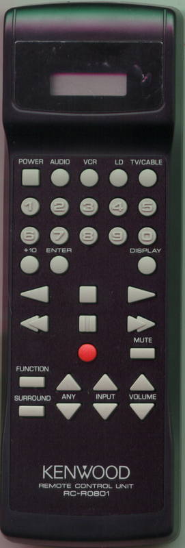 KENWOOD KA994 Replacement Remote – Remotes.net