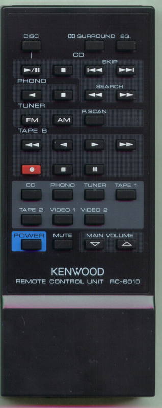 KENWOOD KRA5010 Replacement Remote – Remotes.net