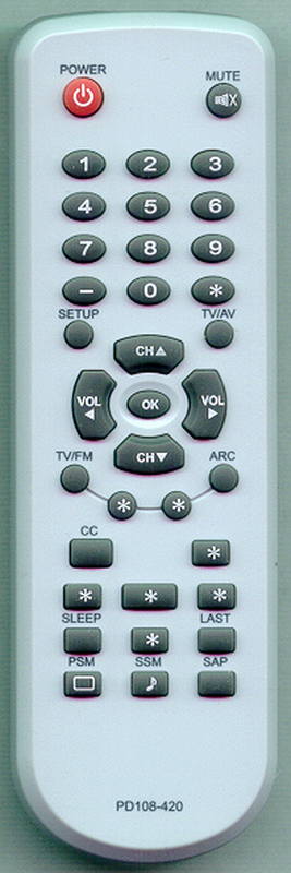 PDI PD108 420 Replacement Remote – Remotes.net