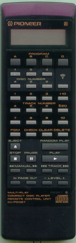 PIONEER PDM910 Replacement Remote – Remotes.net