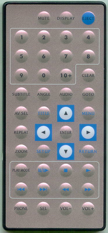 PYLE PLDVD99 Replacement Remote – Remotes.net