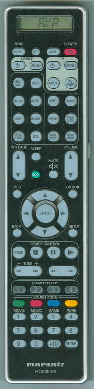 MARANTZINSERT RC026SR Replacement Remote – Remotes.net