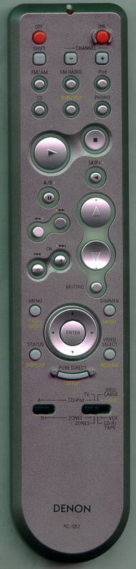 DENON RC1052 Replacement Remote – Remotes.net