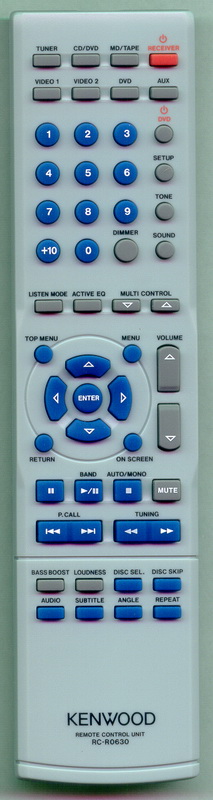 KENWOOD RCR0630 Replacement Remote – Remotes.net