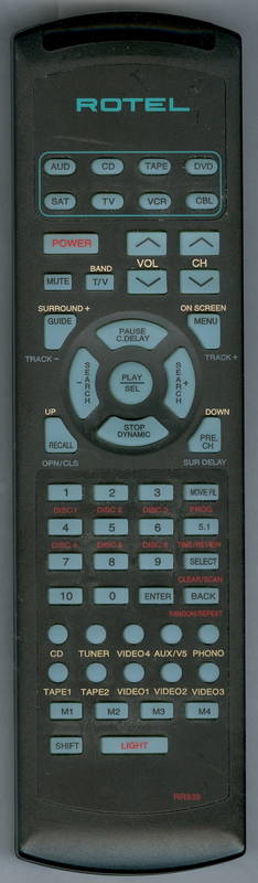 ROTEL RR904 Replacement Remote – Remotes.net