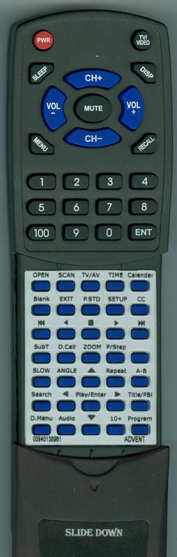 ADVENT CV2019A Replacement Remote – Remotes.net
