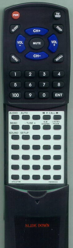 KENWOOD RTA70127705 Replacement Remote – Remotes.net