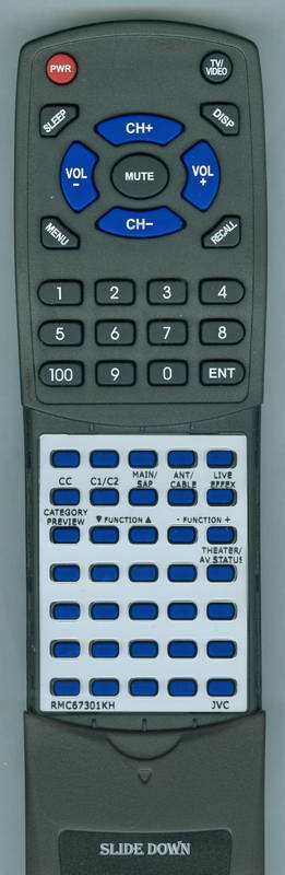 JVC RMC67301KH Replacement Remote – Remotes.net