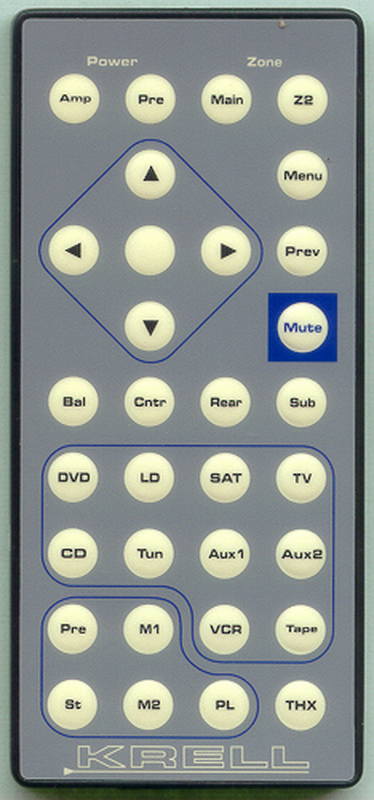 KRELL S1000 Replacement Remote – Remotes.net