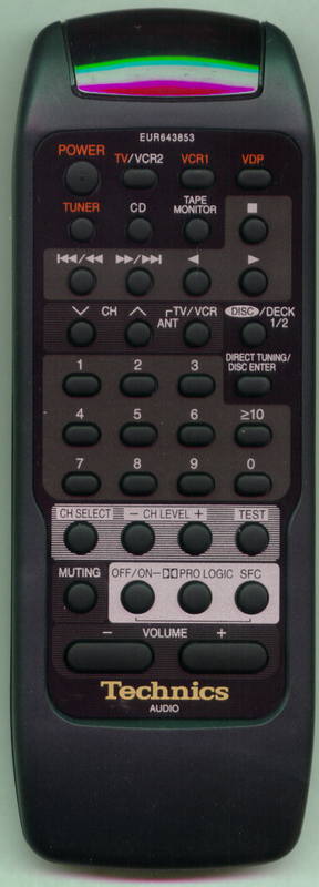TECHNICS SA-GX190 Replacement Remote – Remotes.net
