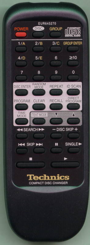TECHNICS SLMC310 Replacement Remote – Remotes.net