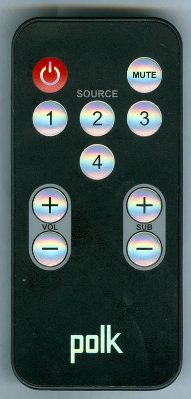 POLK SURROUNDBAR 9000IHT Replacement Remote – Remotes.net