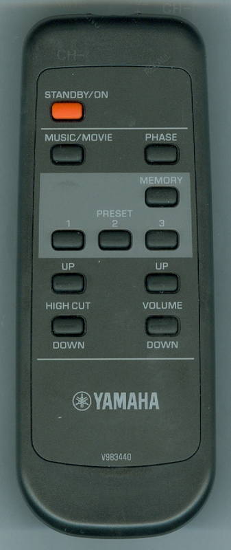 YAMAHA V983440 Replacement Remote – Remotes.net