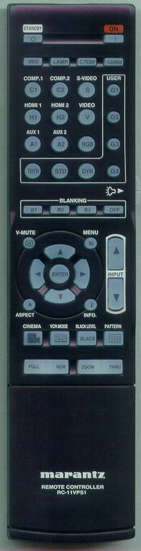 MARANTZINSERT VP11S2 Replacement Remote – Remotes.net