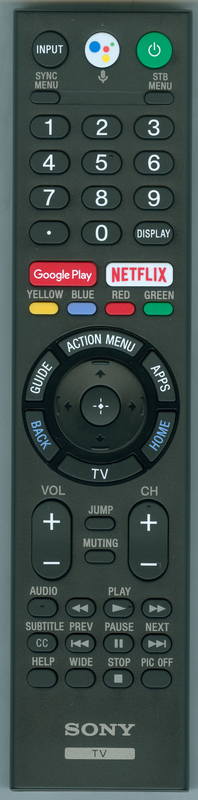 SONY XBR-75X900F Replacement Remote – Remotes.net