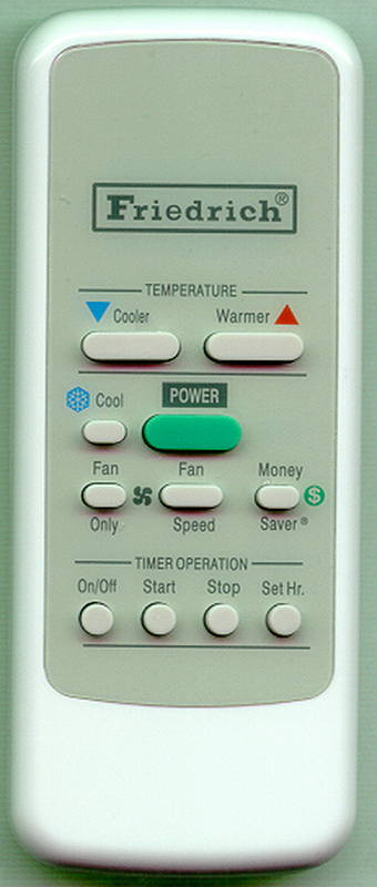 FRIEDRICH XQ05J10B Replacement Remote – Remotes.net